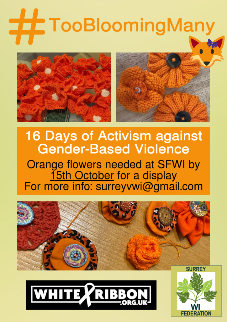 Notice Board | Surrey Federation of Women's Institutes